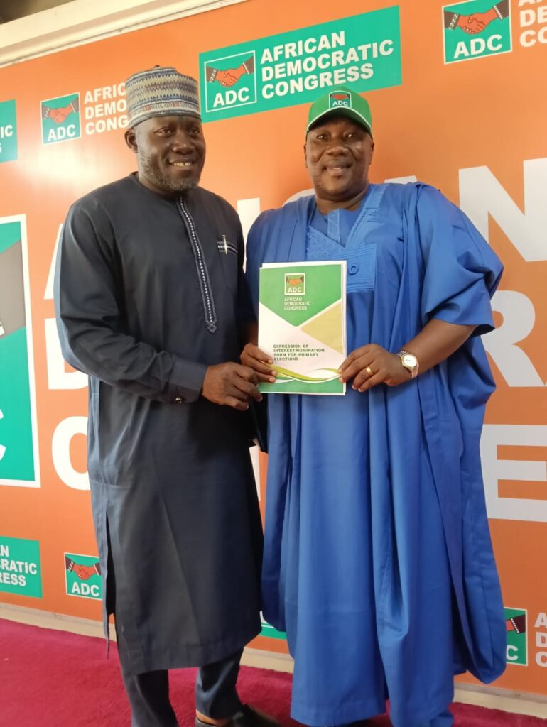 Osun 2026: ADC Aspirant, Salaam Submits Nomination Form - OsunDefender