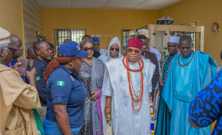 Owa Obokun Commissions Community Development Projects During Visit to ...